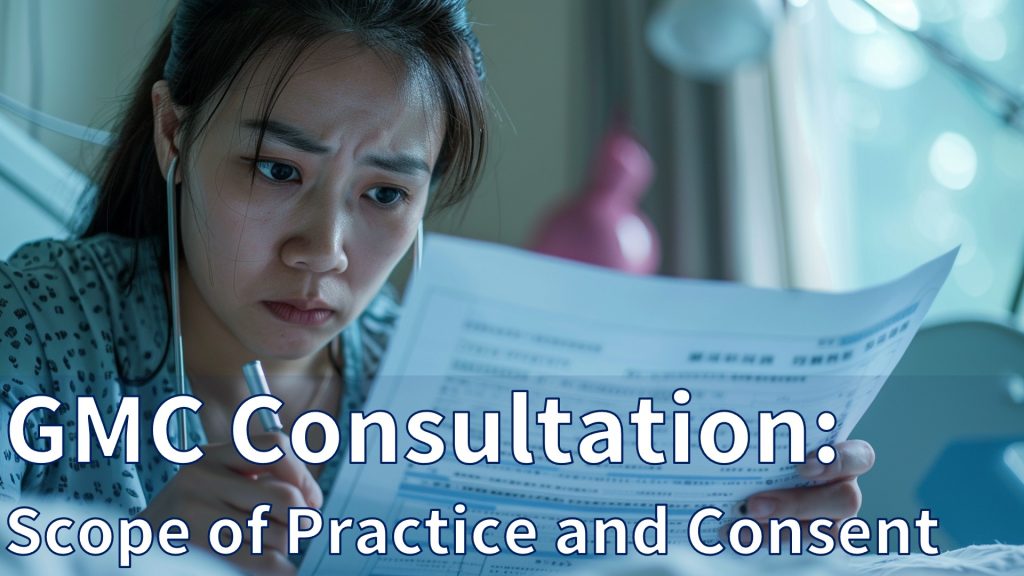 GMC Consultation - Scope of Practice and Consent - Anaesthetists United