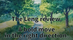 Leng - a bold move in the right direction - Anaesthetists United